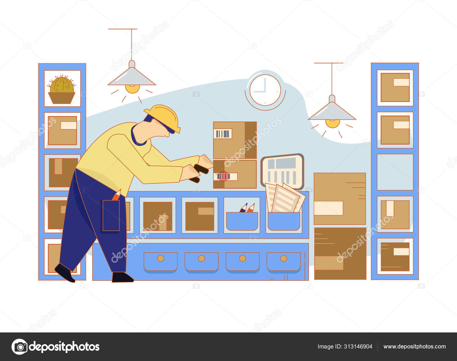 Taking Inventory Cartoon