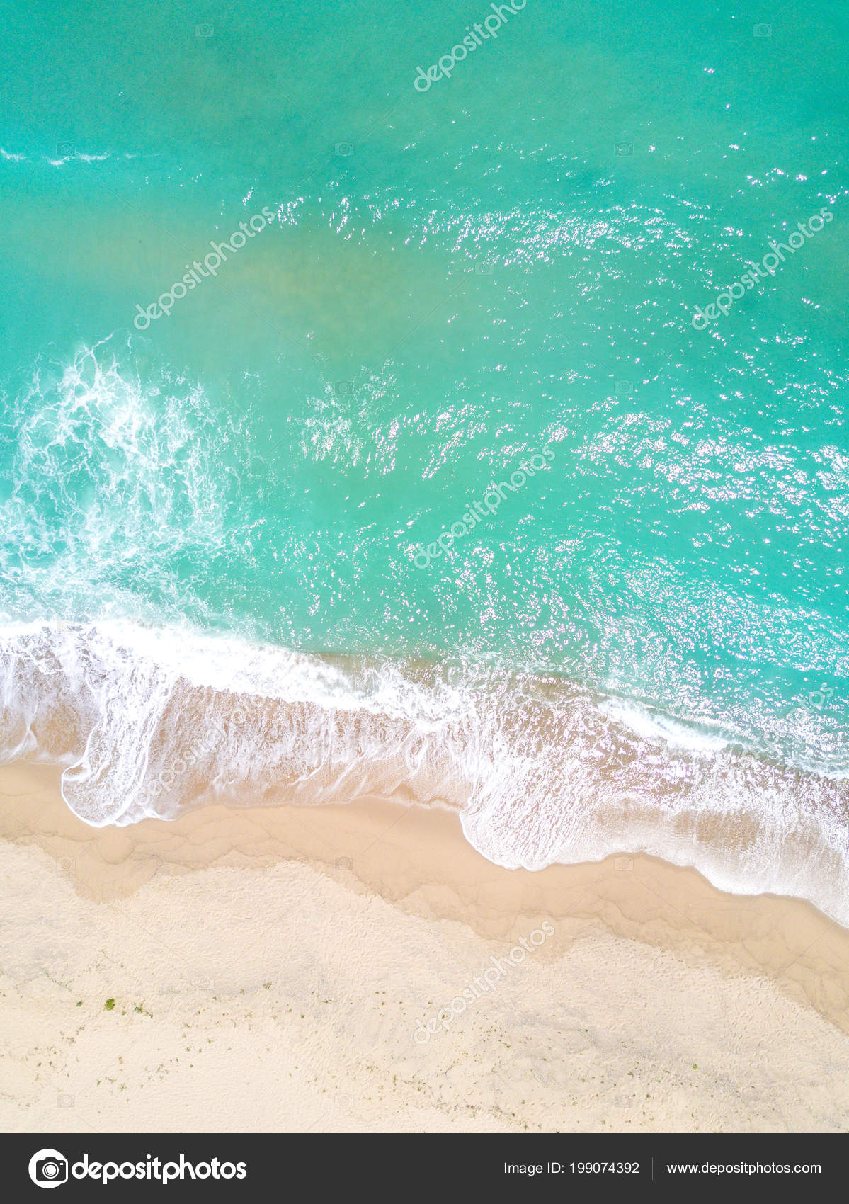 Beach Sand Aerial View