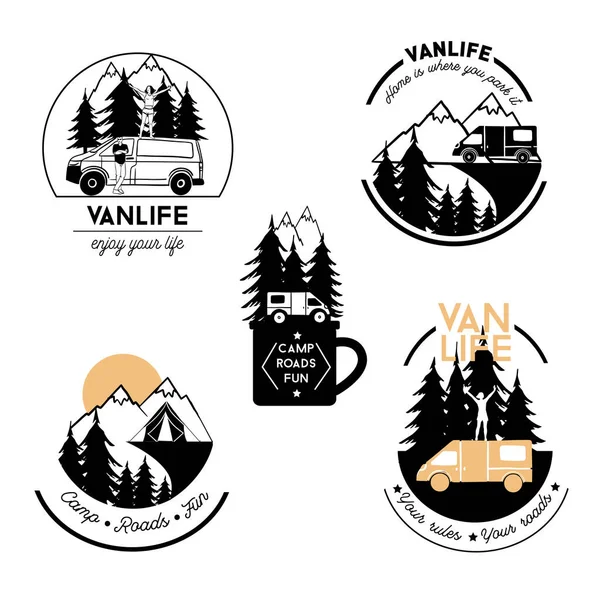 Van life Vector Images | Depositphotos