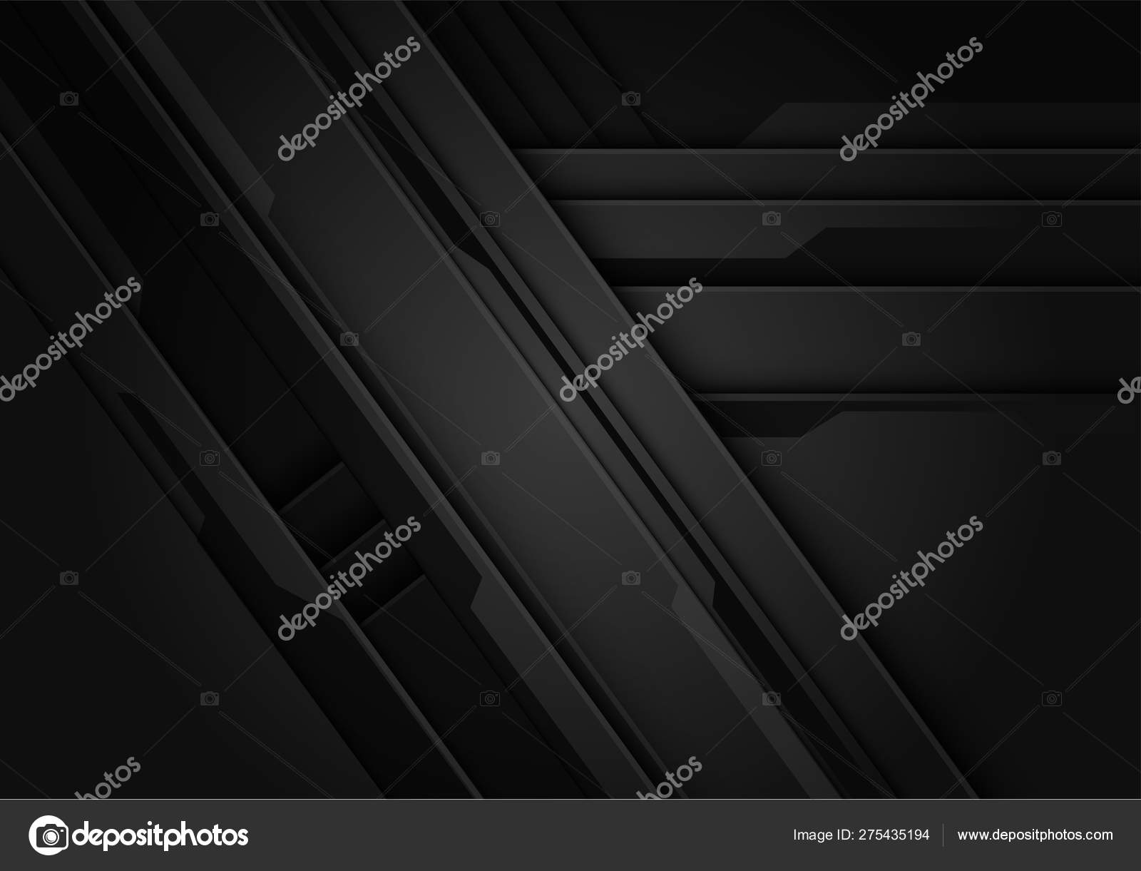 Abstract Black Metallic Futuristic Style Design Modern Futuristic ...
