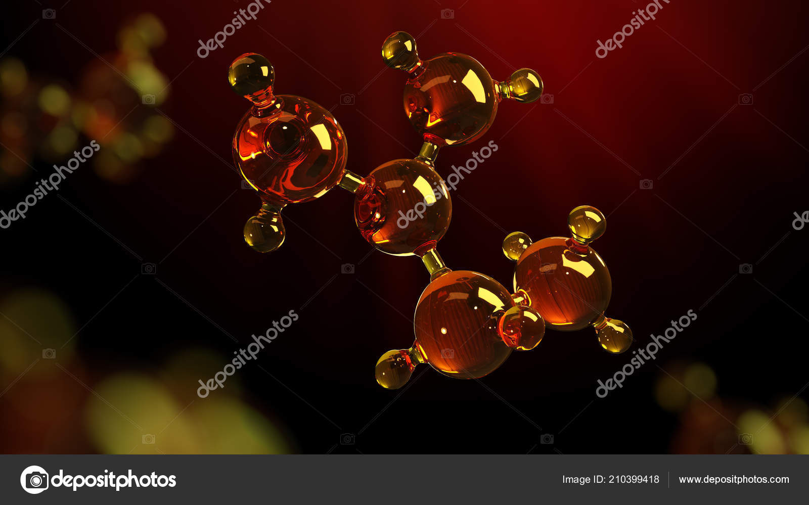 Motor Oil Molecule