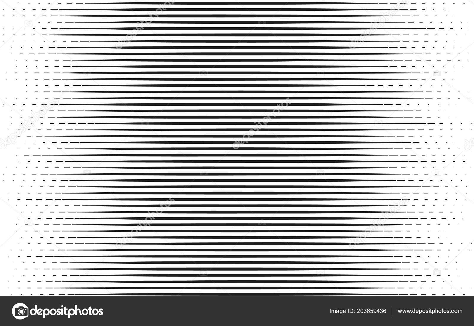 Horizontal Speed Line Halftone Pattern Gradient Effect Template Backgrounds Stylized Stock ...