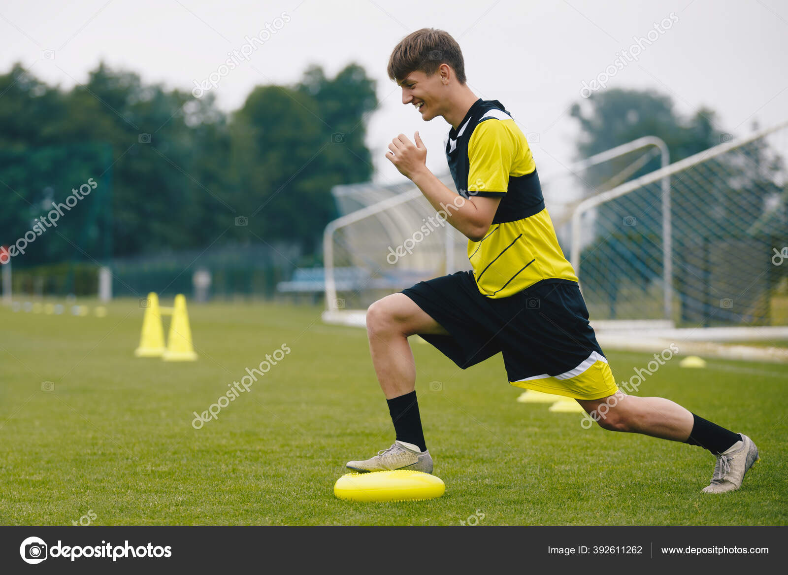 Stability Soccer Training Balance Cushion Sports Balance Training Young ...