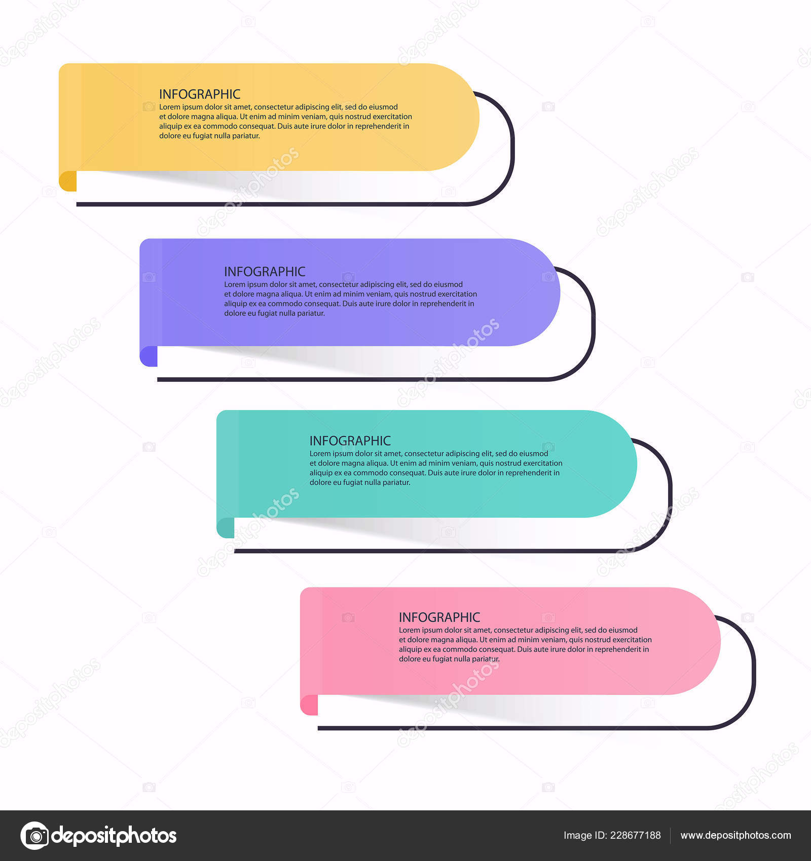 Colorful text box Stock Vector Image by ©Gapchuk_Olesia #228677188