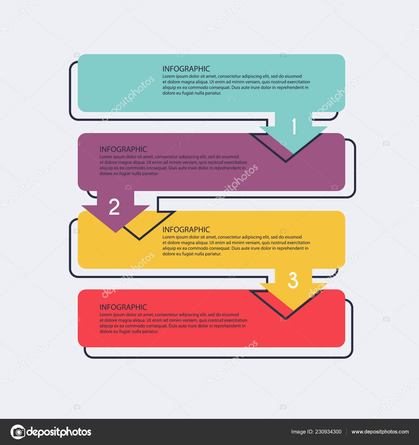 Colorful text box Stock Vector Image by ©Gapchuk_Olesia #230934300