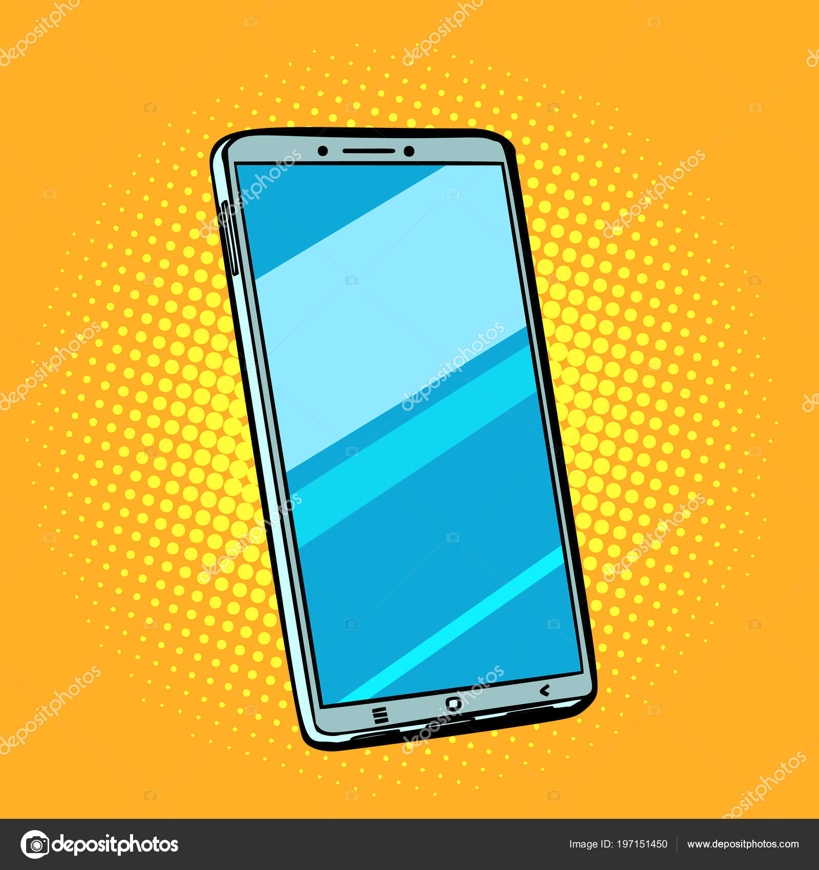 Tegneserie Smarttelefon