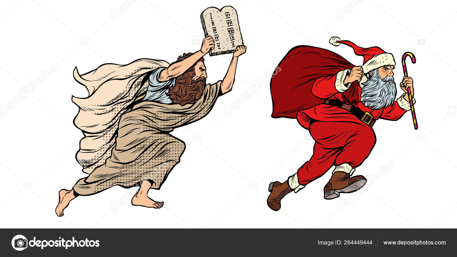 Moses Vs Santa Claus