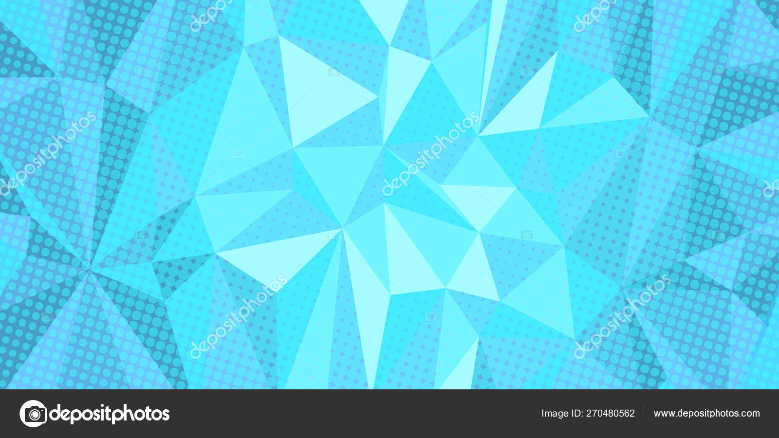 Blue triangle background Stock Vector Image by ©studiostoks #270480562