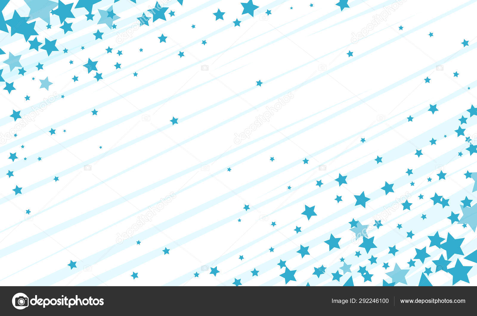 Blue stars background Stock Vector by ©studiostoks 292246100