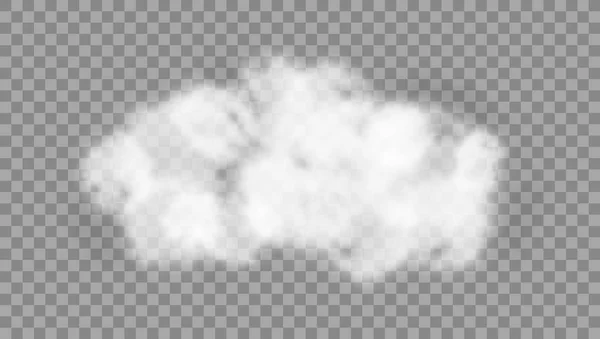 Realistic Cloud Frame On Transparent Background Stock Vector by ...