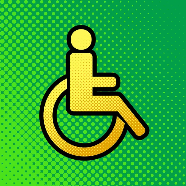 100,000 Disabled popart Vector Images | Depositphotos