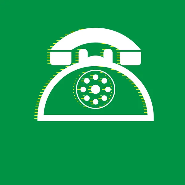 Imagens vetoriais Ícone telefonista verde | Depositphotos