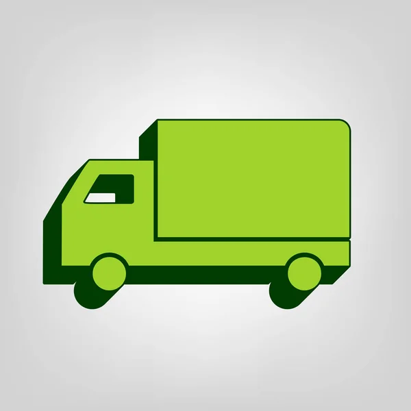 100,000 Green delivery truck Vector Images | Depositphotos