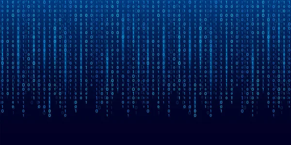 Binary matrix code blue abstract background Stock Vector Image by ©avector #218957776