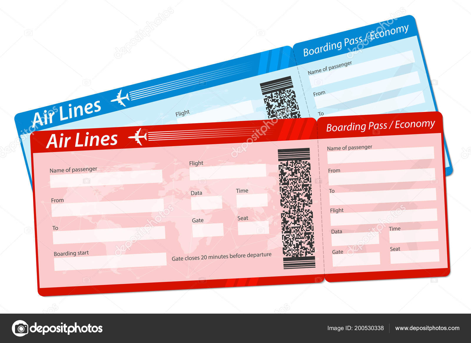 Ticket Barcode Transparent Background