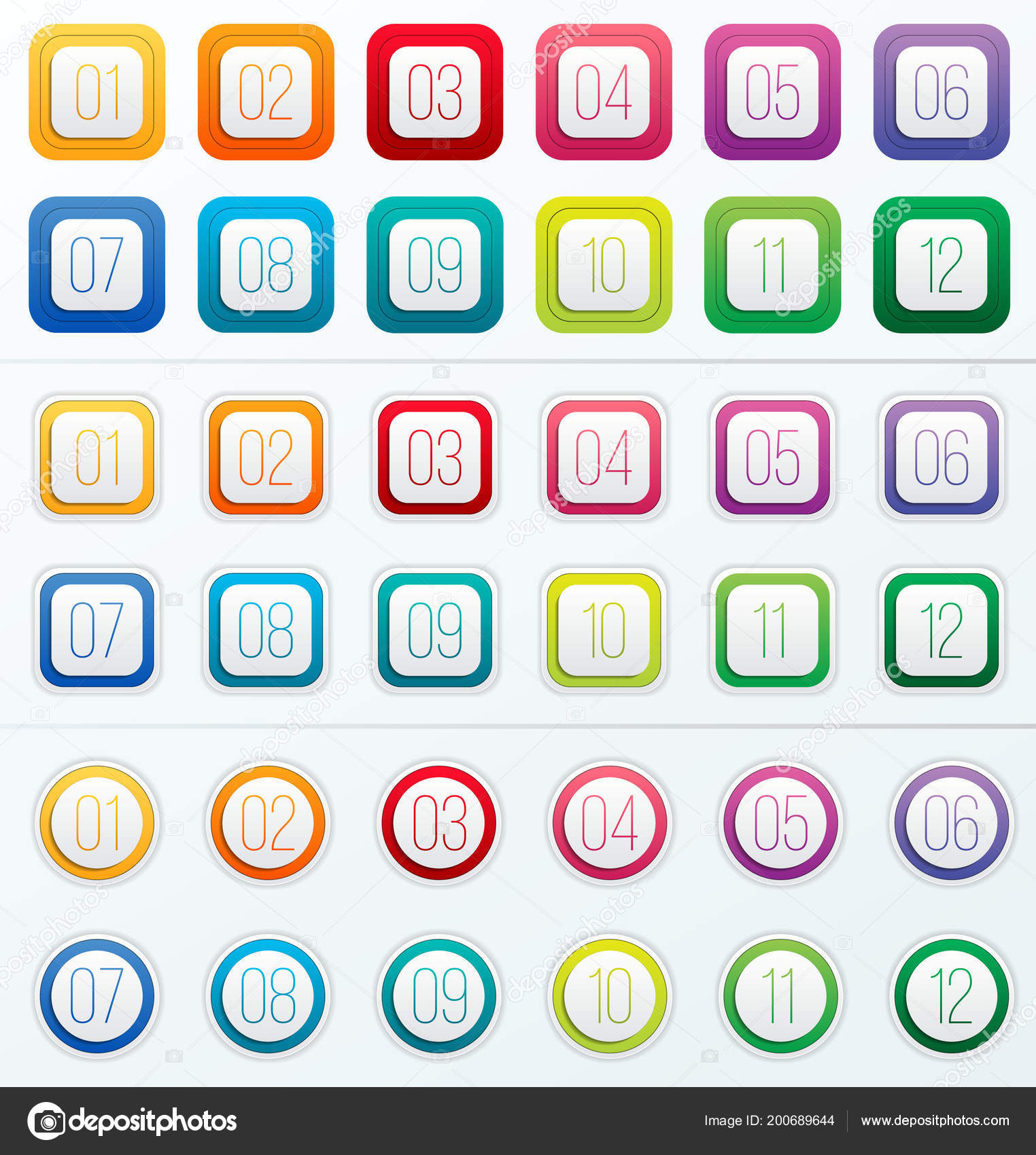 Creative Bullet Point Icons Creative Bullet Point Icons