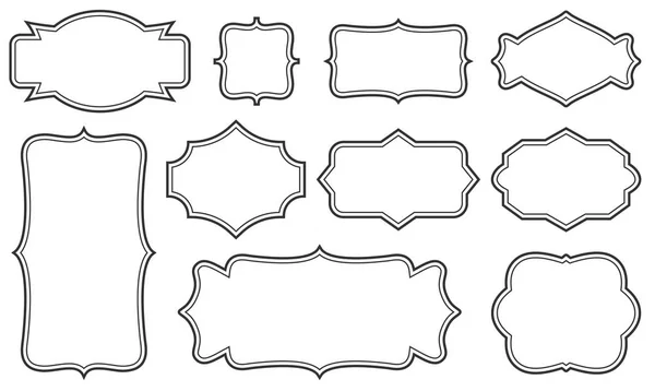 Vector Vintage Shapes