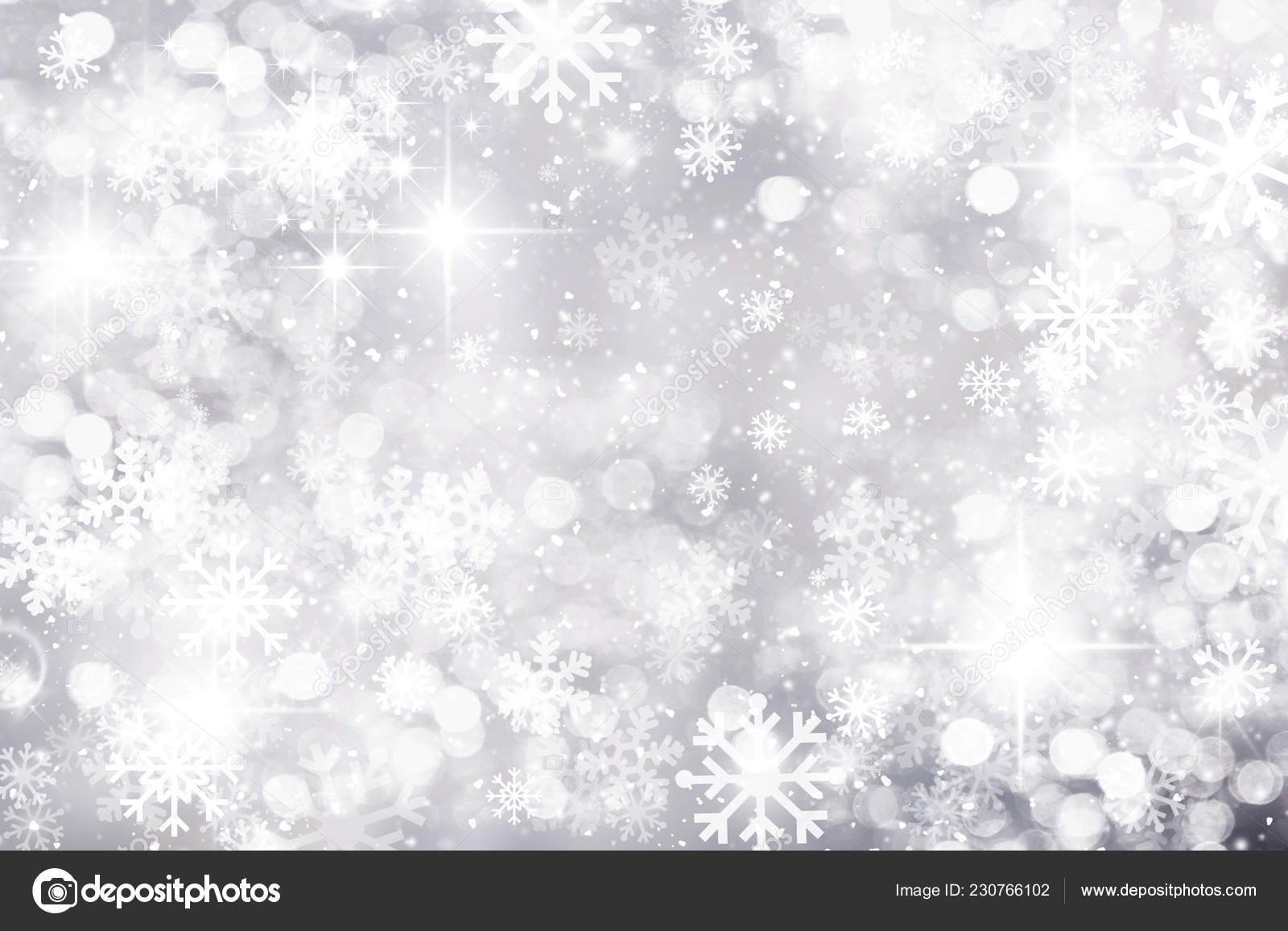 Abstract Background Beautiful Silver Background Blurred Bokeh Bright ...
