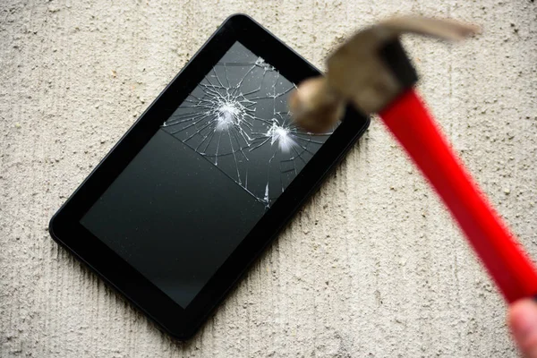 Broken tablet Stock Photos, Royalty Free Broken tablet Images ...