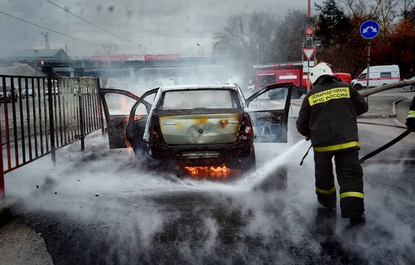 Car fire extinguisher Stock Photos, Royalty Free Car fire extinguisher ...