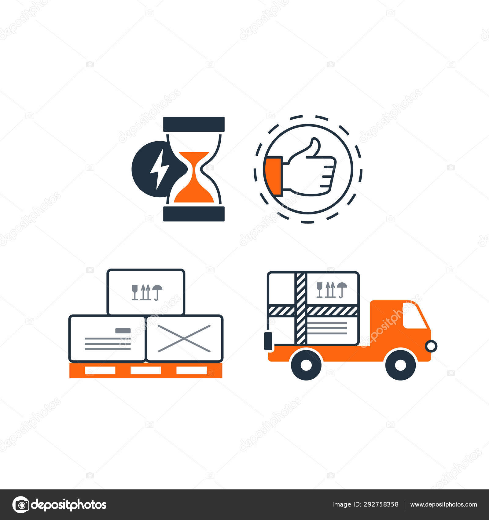 Logistics Services Icons