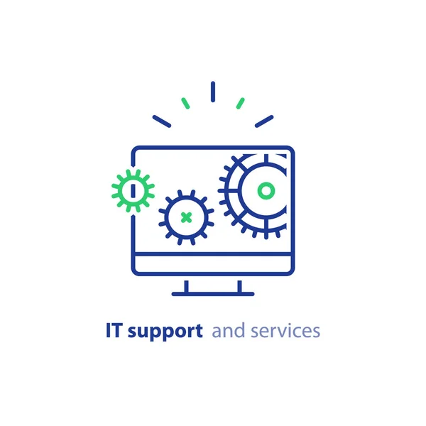It support logo Imágenes Vectoriales, Gráfico Vectorial de It support ...