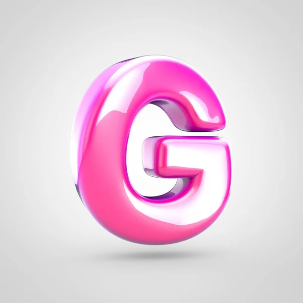 Pink piggy letter g — Stock Photo © whitebarbie #144286919