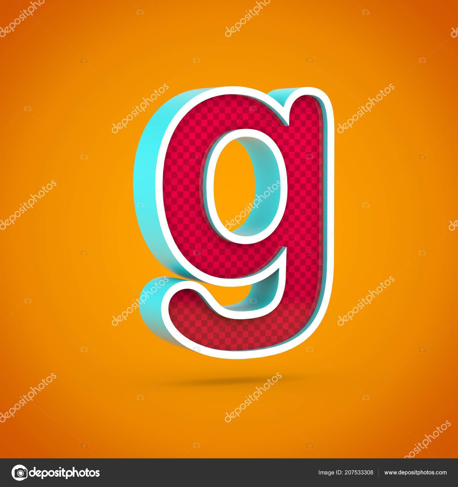 Letra Roja Minúscula Render Fuente Roja Con Textura Fibra Carbono ...