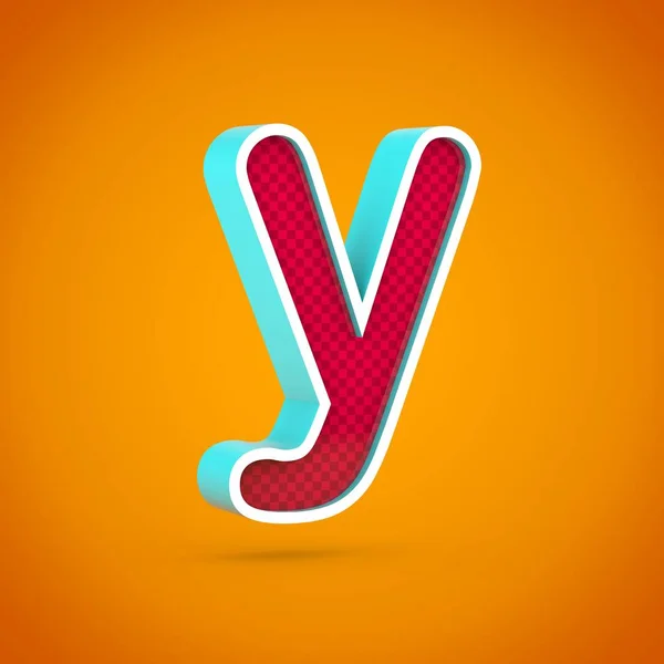 Juicy Letter Lowercase Render Colorful Lime Blue Font Isolated Hot ...