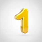 Golden Letter Lowercase Render Font Gold Texture Isolated White ...