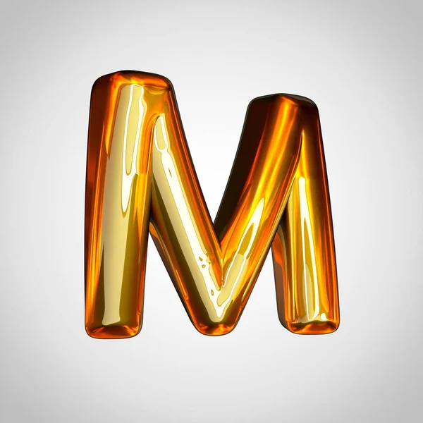 Letra m dorada imágenes de stock de arte vectorial | Depositphotos