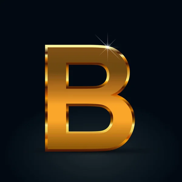 Gold letter b Stock Photos, Royalty Free Gold letter b Images | Depositphotos