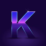 Shiny Metallic 80S Retro Style Letter Uppercase Font Black Background ...