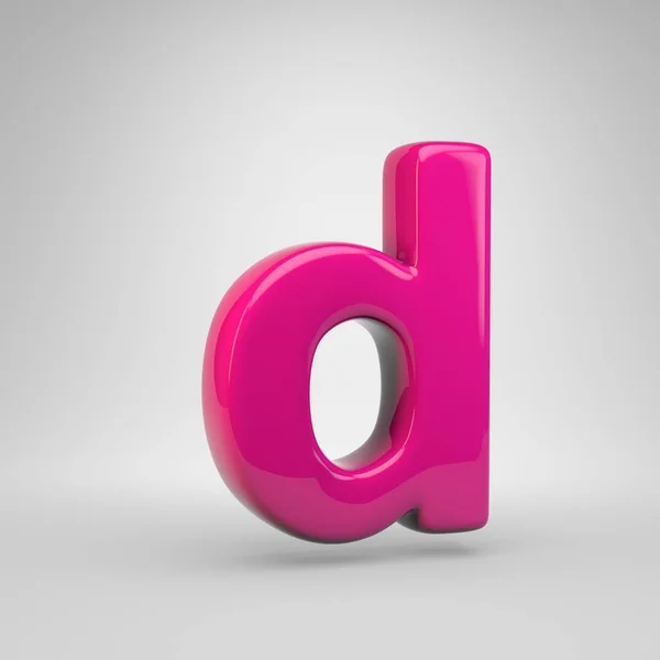 Pink Camouflage Letter Uppercase Render Isolated White Background ...