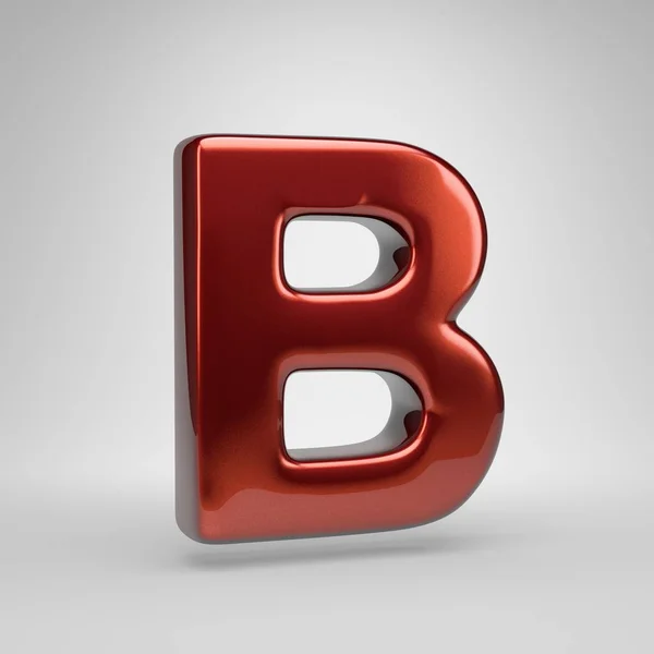 Render Red Birthday Candle Font White Background Uppercase Letter ...