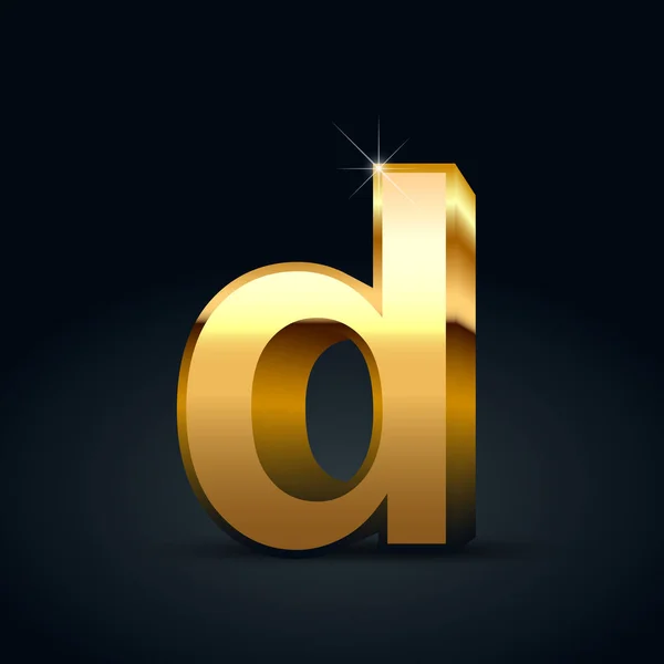 12,154,320 Letra d oro Vector Images | Depositphotos