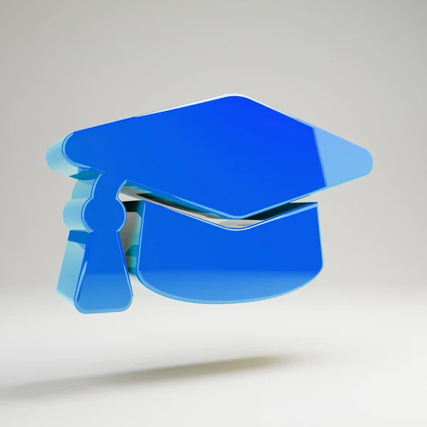 Graduation caps blue Stock Photos, Royalty Free Graduation caps blue ...