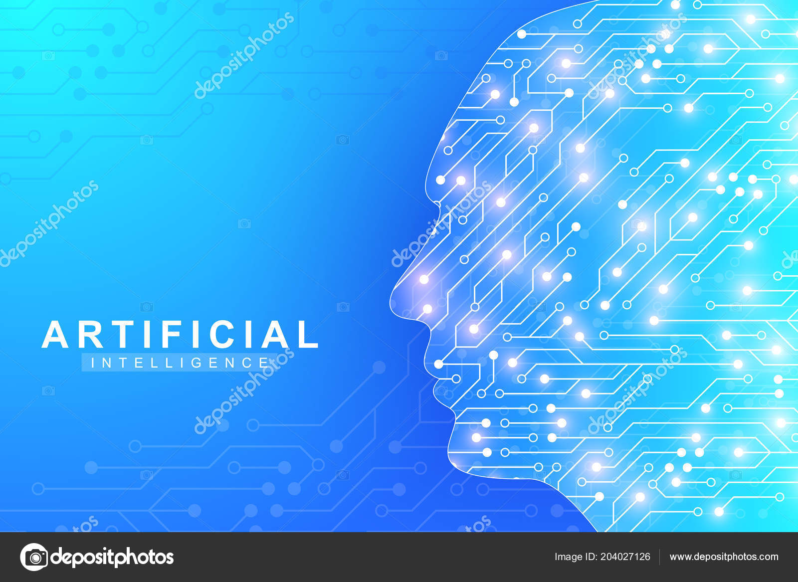 Futuristic Artificial Intelligence Machine Learning Concept Human Big ... Futuristic Artificial Intelligence Machine Learning Concept Human Big ...