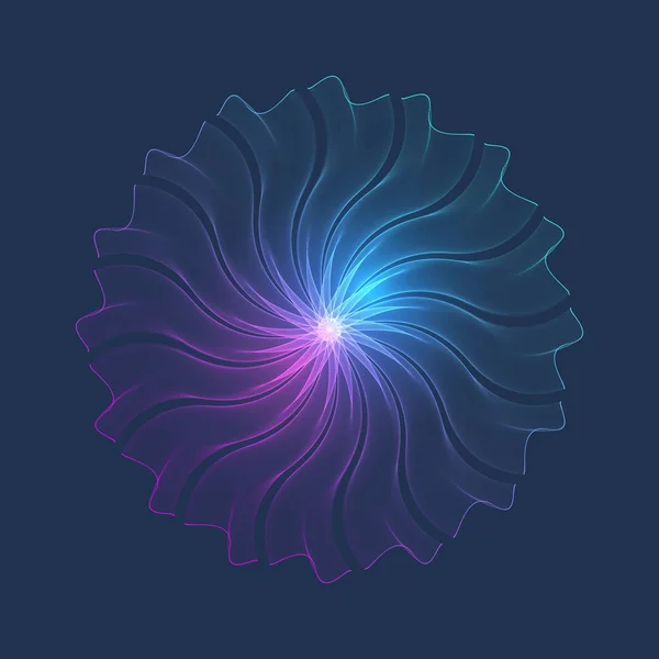 Circular vortex connection Vector Art Stock Images | Depositphotos