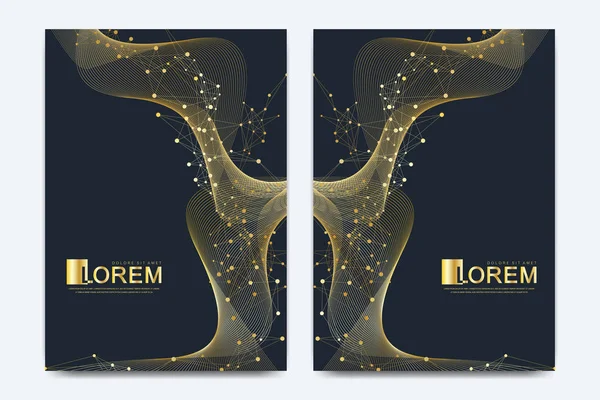 Modern vector template for brochure, leaflet, flyer, cover, catalog ...