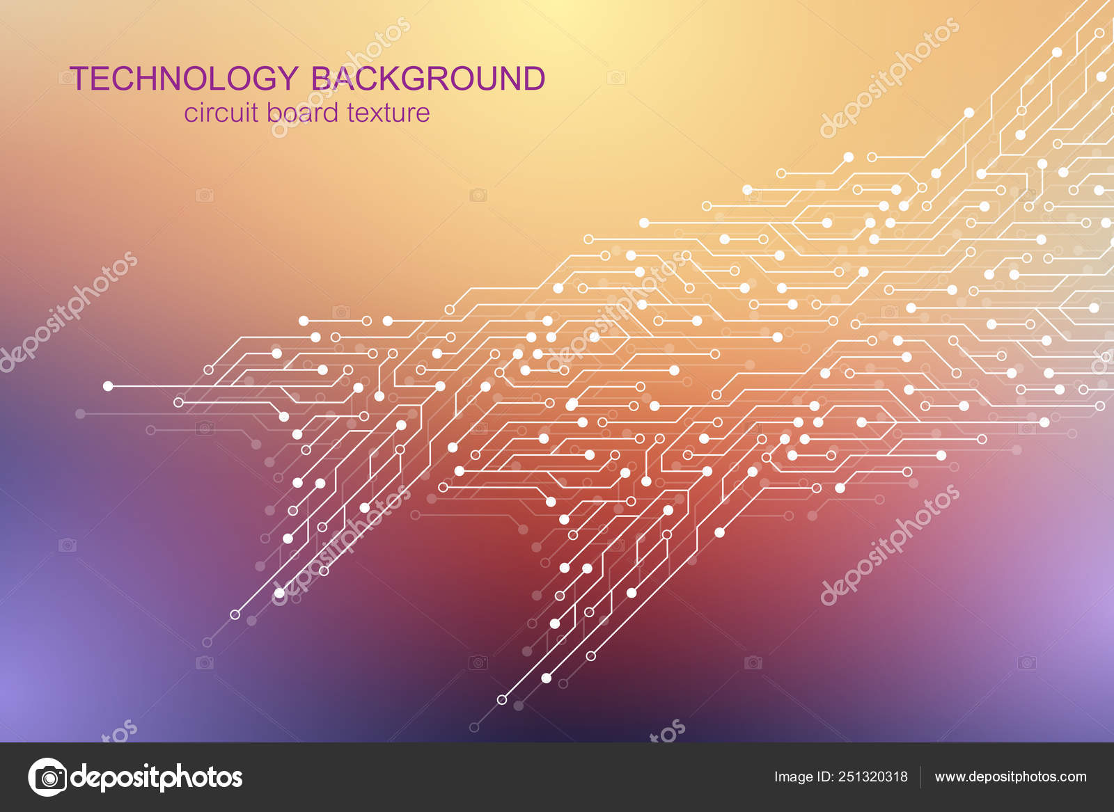 Computer motherboard vector background with circuit board electronic ...