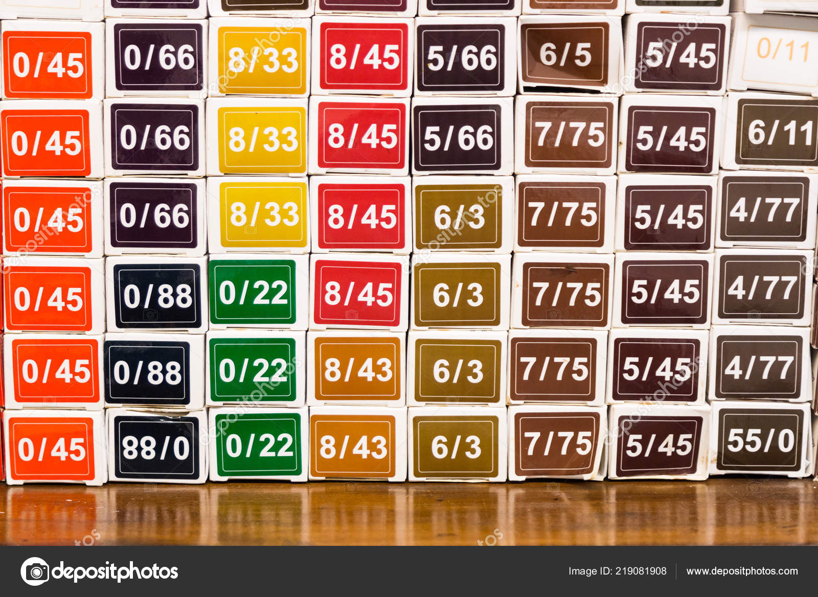 Hair Color Chart Numbers 33