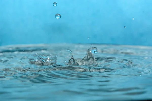 Splash of clean water on background - Stock Image - Everypixel