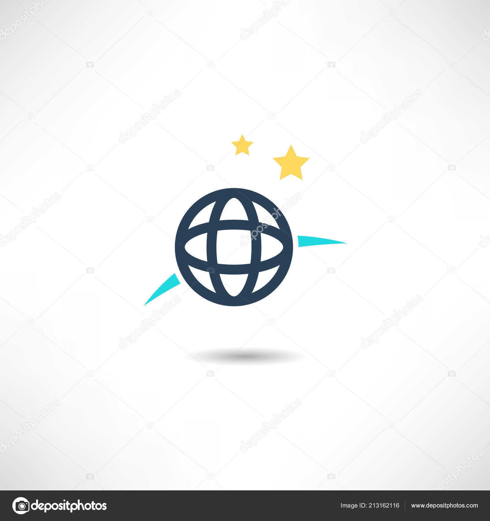 Sun and earth icon Stock Vector Image by ©Alexandrovskyi #213162116