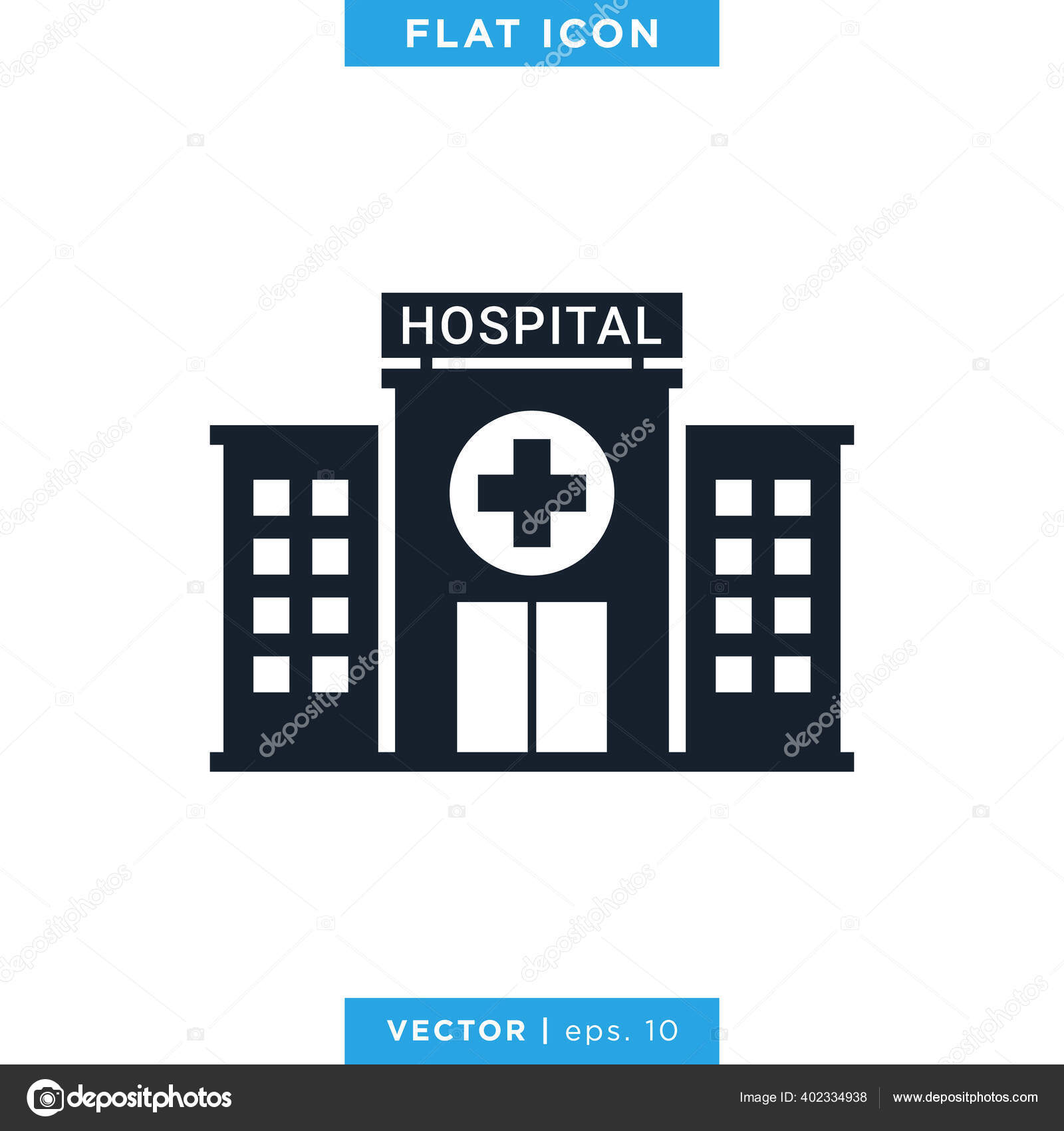 Hospital Building Symbol