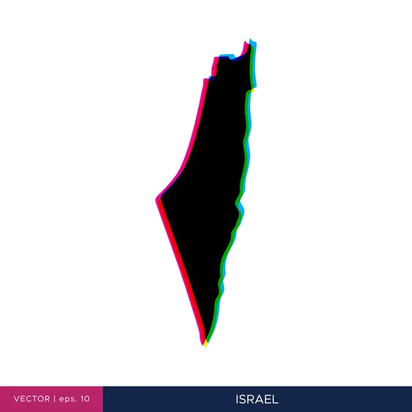 100,000 Israel map red Vector Images | Depositphotos