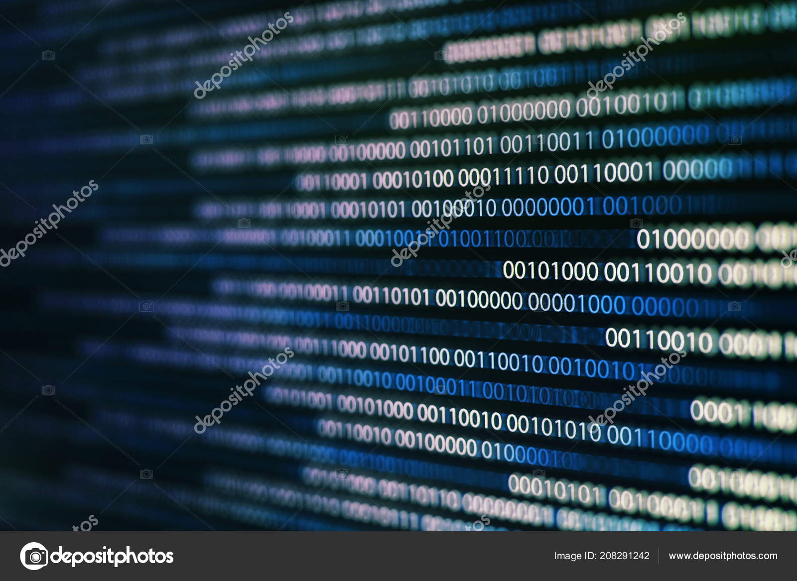 Blue Binary Code Blocks Binary Data Blockchain Concept Blue Background ... Blue Binary Code Blocks Binary Data Blockchain Concept Blue Background ...