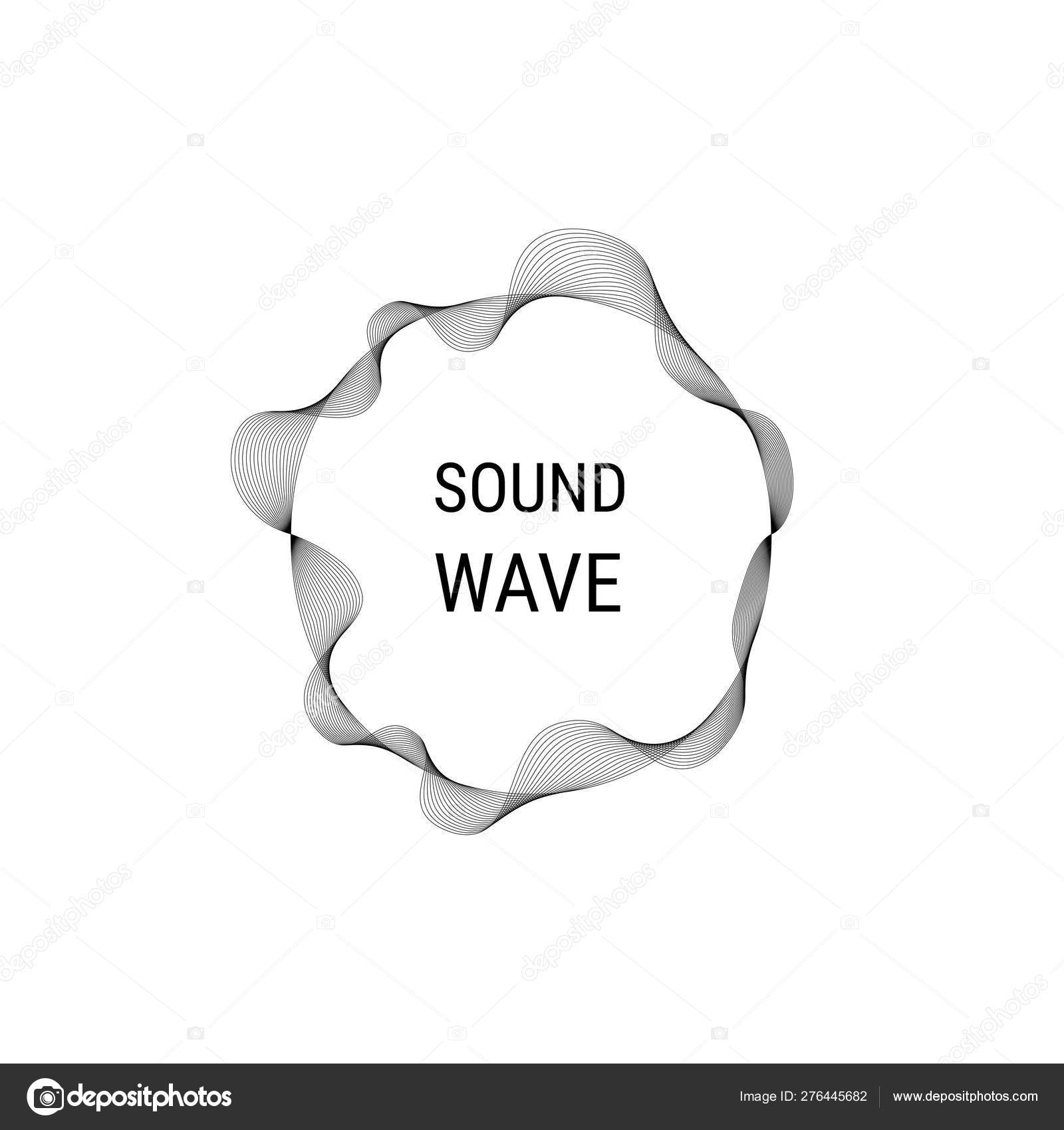 Music poster vector abstract background with dynamic sound waves Stock ...