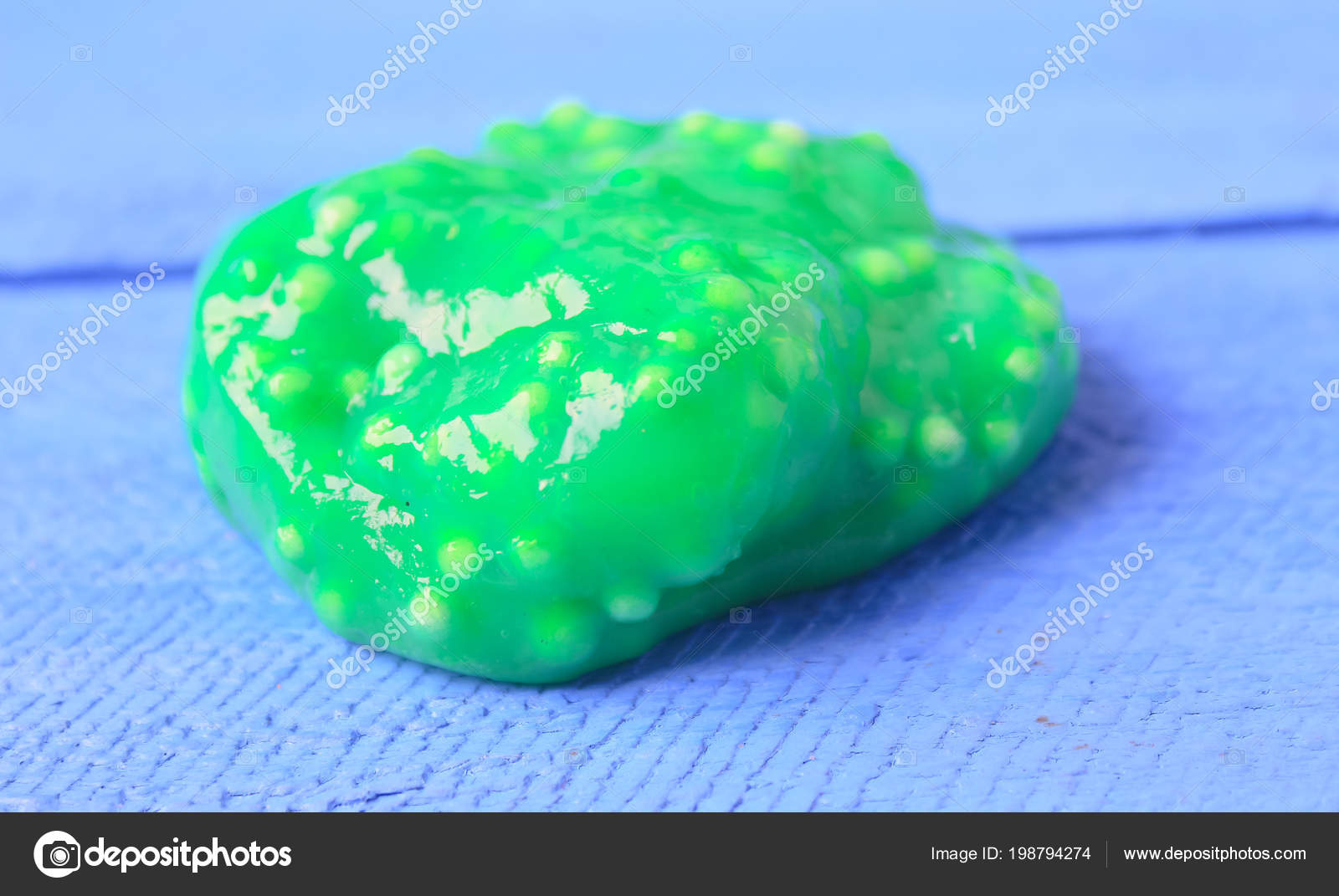 Juguete Hecho Mano Llamado Limo Método Científico Del Experimento ...