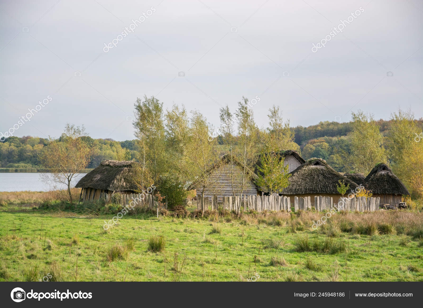 Hedeby Important Danish Viking Age Trading Settlement Southern End ...